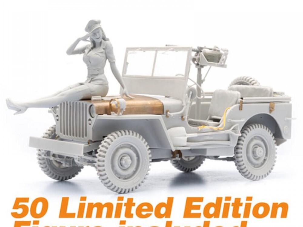 Sol Model 1:16 Kit WW II Willys Jeep