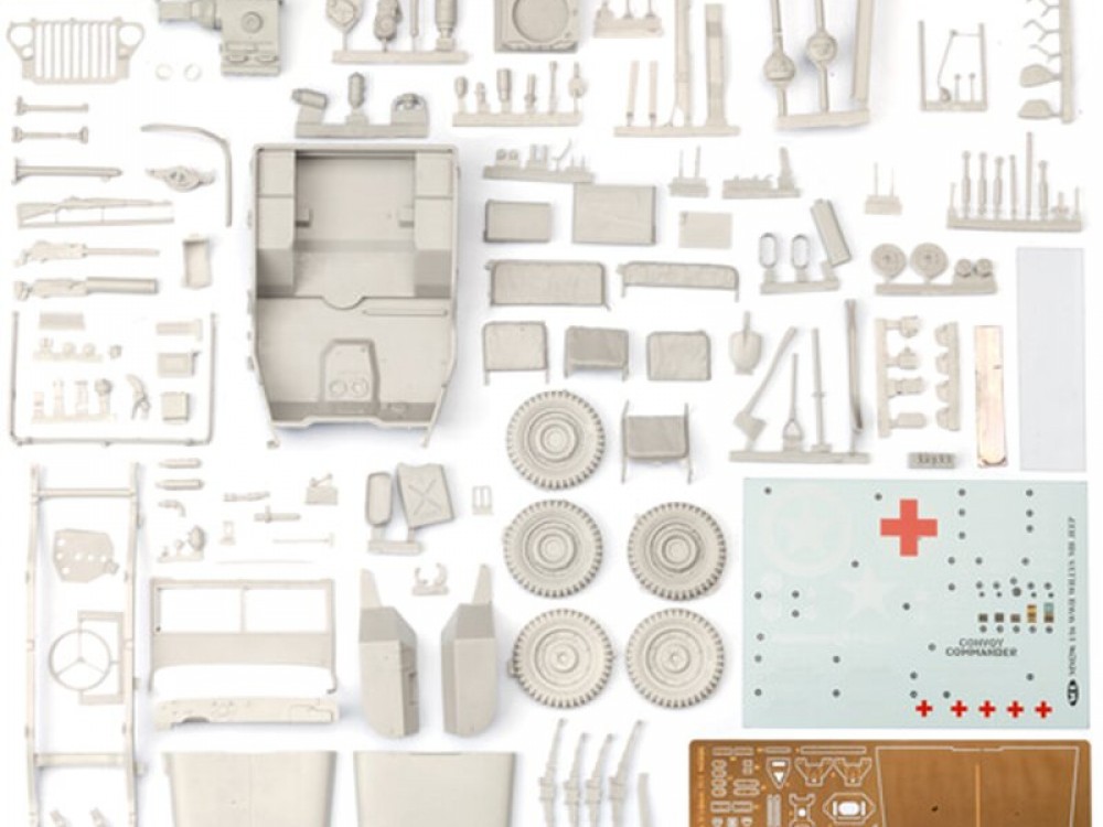 Sol Model 1:16 Kit WW II Willys Jeep