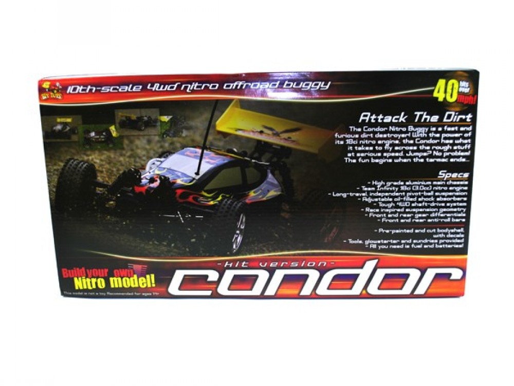 Zelfbouw Condor Nitro RC Buggy Kit